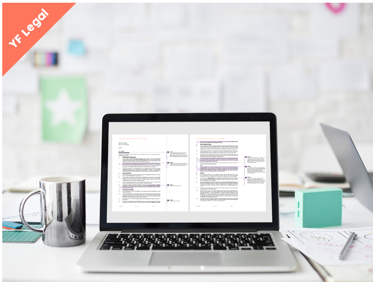 Employment Contract & Offer Letter Template - YF