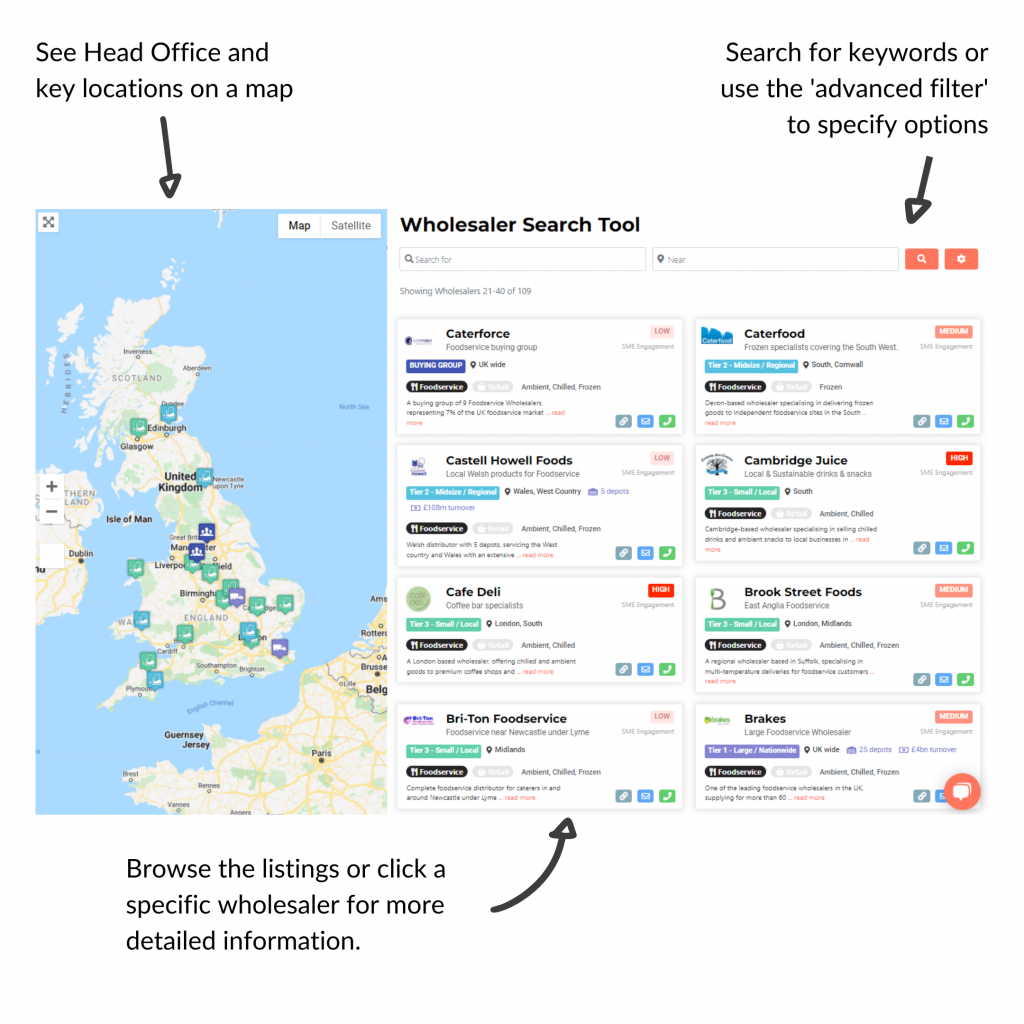Wholesaler Search Tool - YF